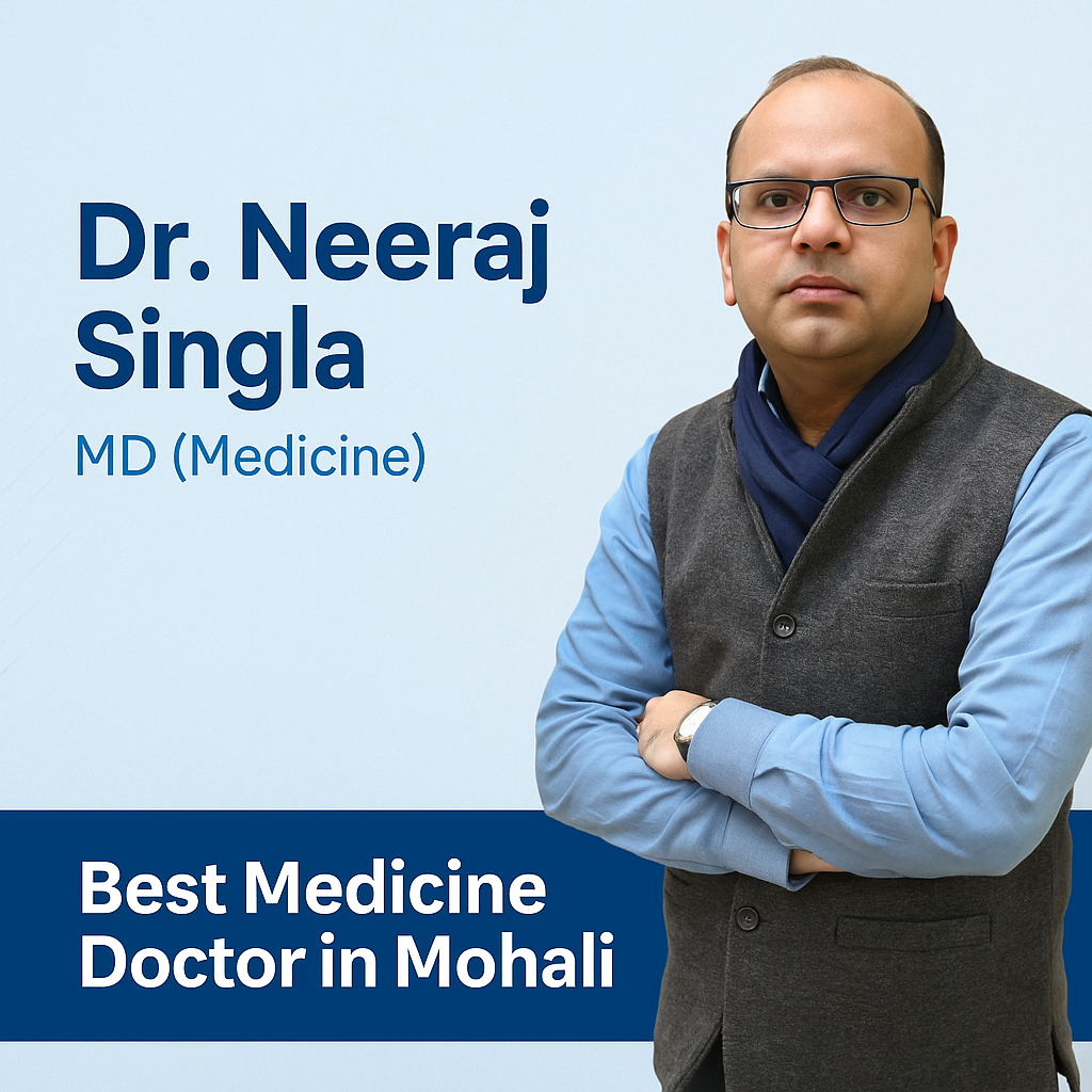 Best Physician in Mohali | Expert Medical Care by Dr. Neeraj Singla